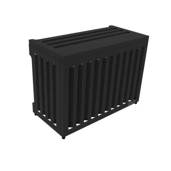 Air Conditioning Cover - Louvred Aluminium Screen | Aus Air Conditioners