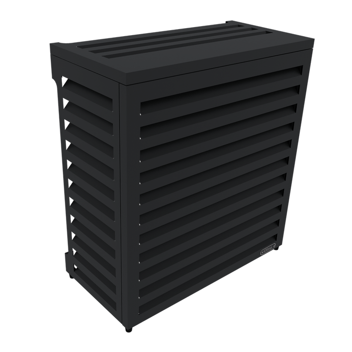 Air Conditioning Cover - Louvred Aluminium Screen | Aus Air Conditioners