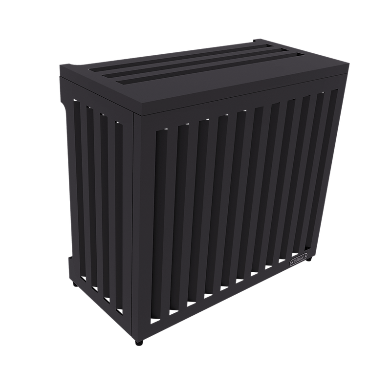 Air Conditioning Cover - Louvred Aluminium Screen | Aus Air Conditioners