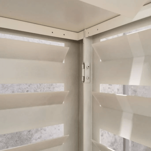 Air Conditioning Cover - Louvred Aluminium Screen | Aus Air Conditioners