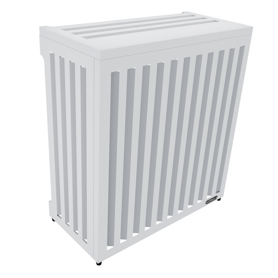 Air Conditioning Cover - Louvred Aluminium Screen | Aus Air Conditioners