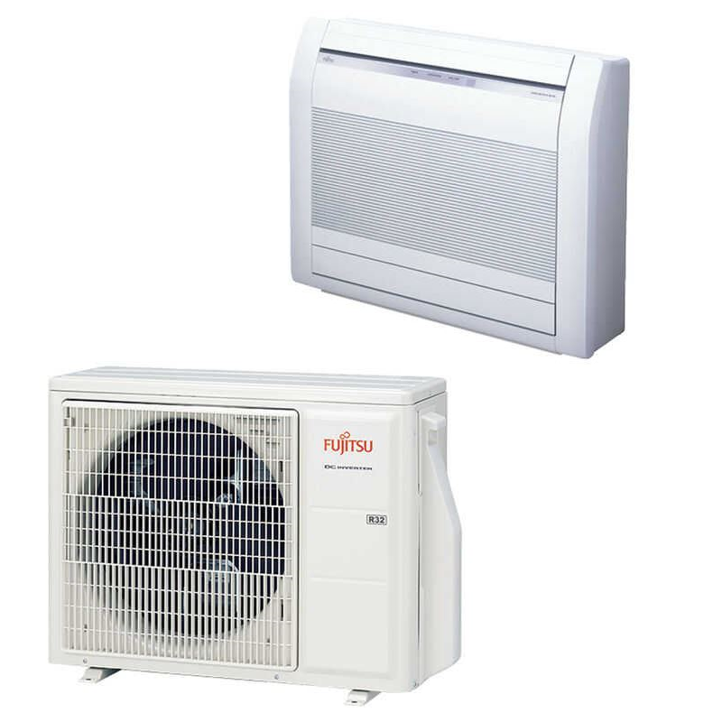 Fujitsu 3.5kW Inverter Floor Console System SET-AGTG12KVCA
